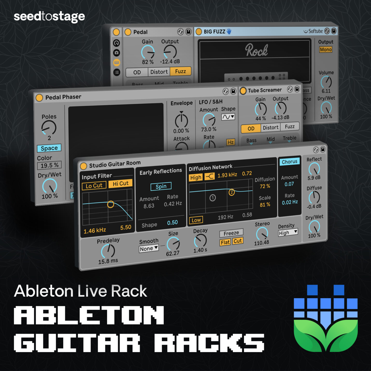 Ableton Guitar Racks - (Requires Live SUITE) - Seed To Stage